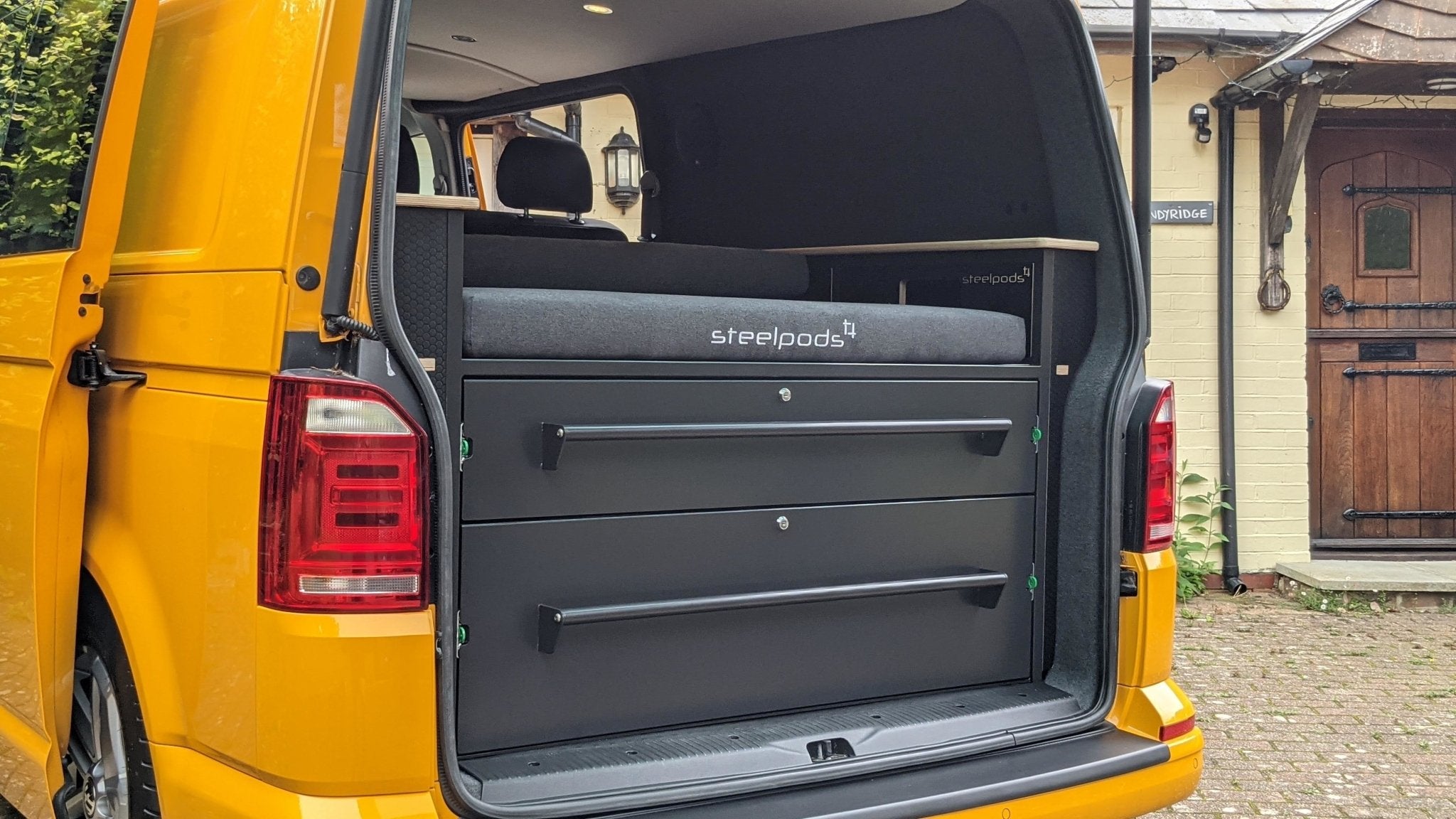 VW Shuttle SteelPod (Campervan Conversion Pod) – SteelPods